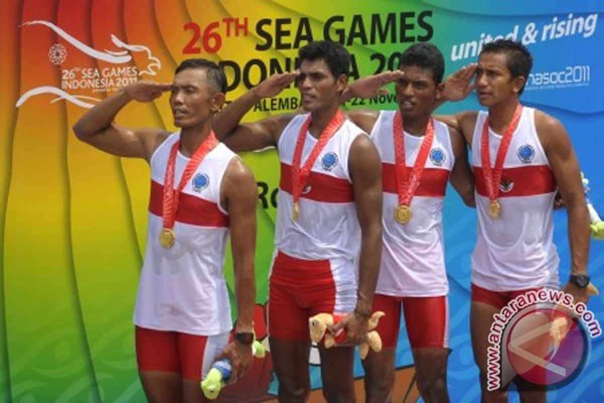 Emas Rowing Putra - ANTARA News