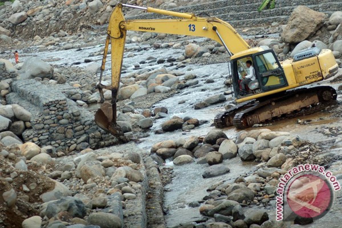 Pemasangan Bronjong - ANTARA News