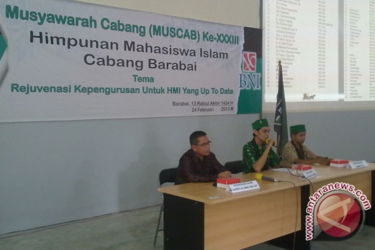 HMI Gelar Muscab Ke 33 - ANTARA News Kalimantan Selatan