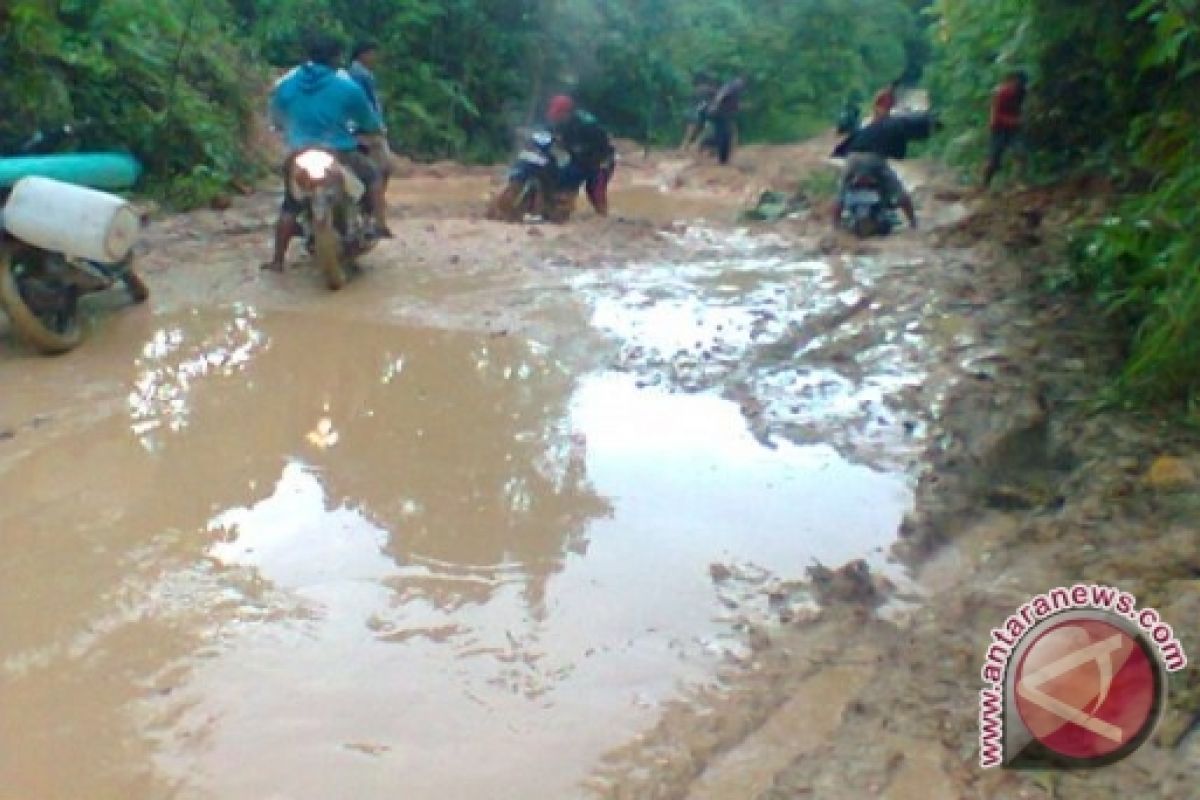 Jalan utama di Pulau Enggano rusak parah - ANTARA News Bengkulu