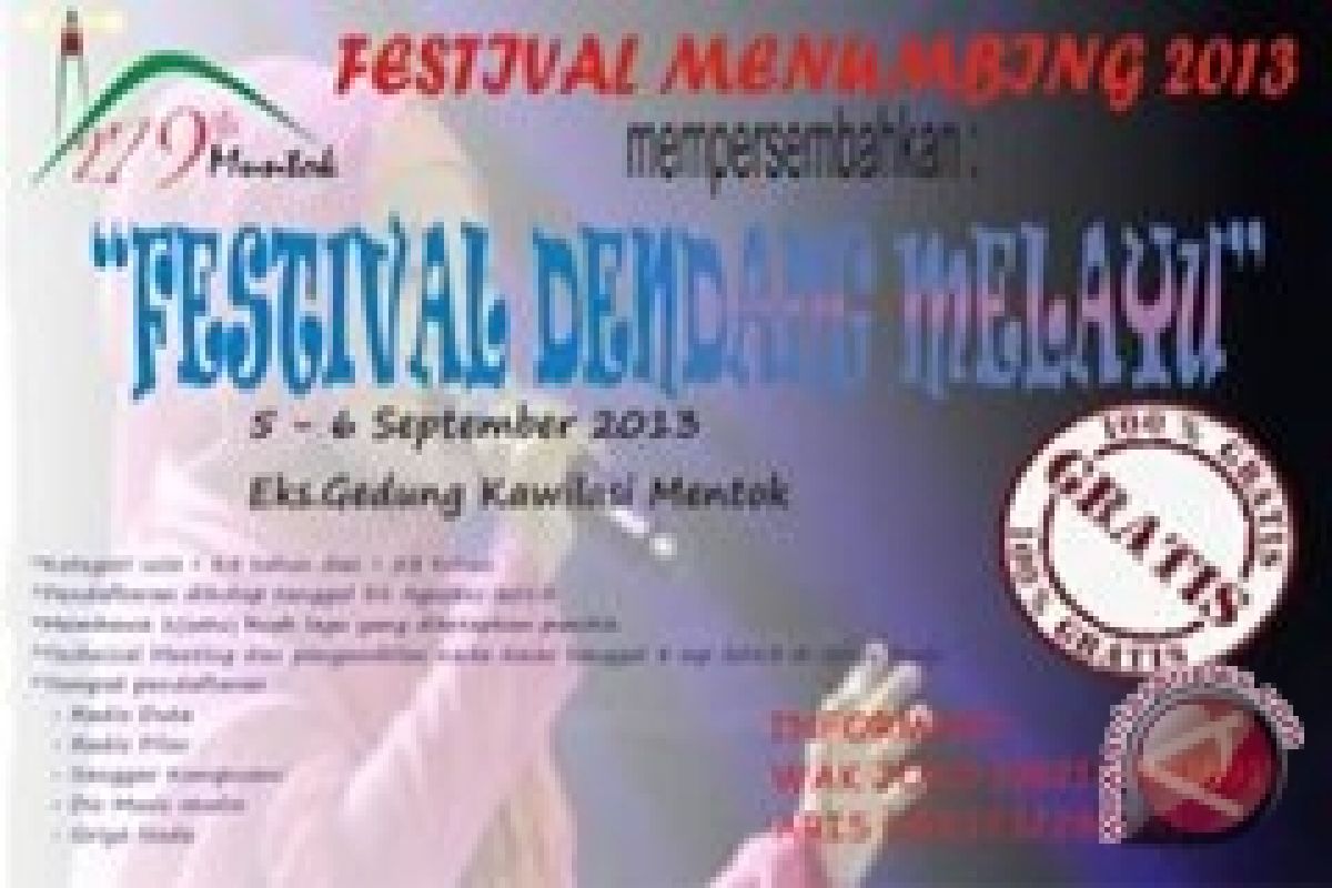 Sejumlah Komunitas Adu Kreativitas Dalam Festival Menumbing - ANTARA ...