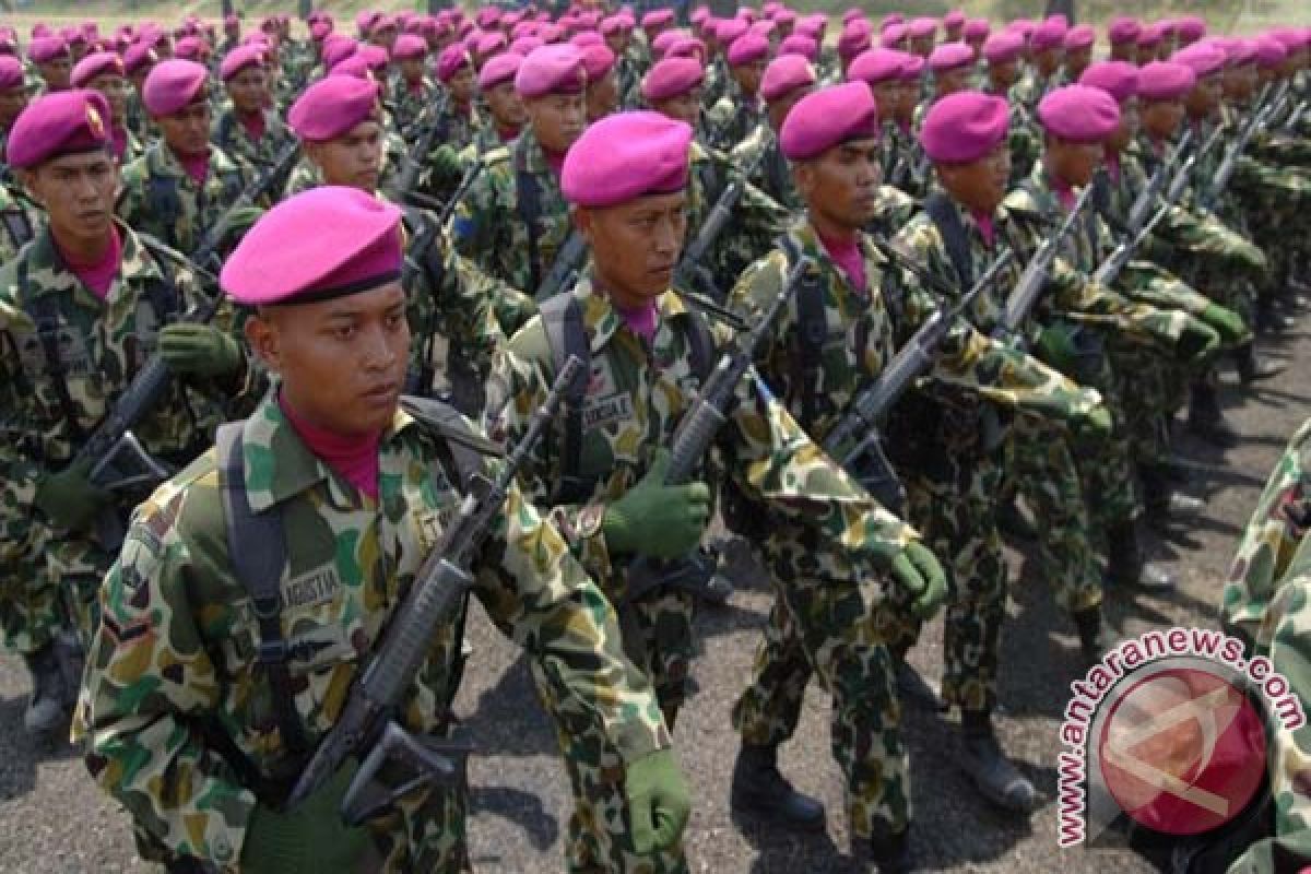 Pemeriksaan Pasukan Marinir - ANTARA News