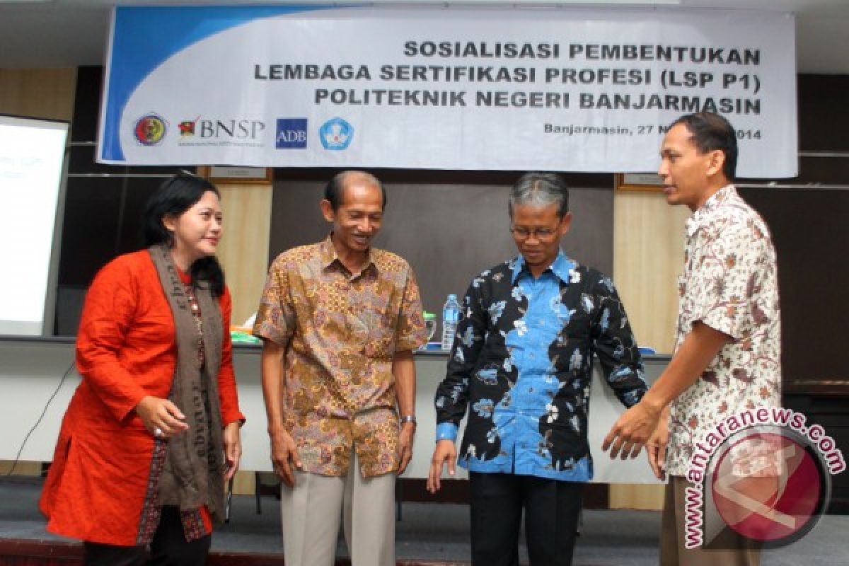 PEMBENTUKAN LEMBAGA SERTIFIKASI POLIBAN - ANTARA News Kalimantan Selatan