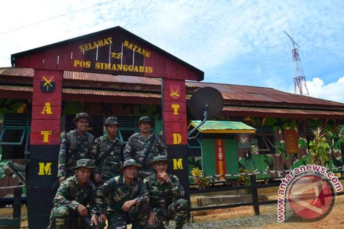 Patroli Patok Perbatasan - ANTARA News
