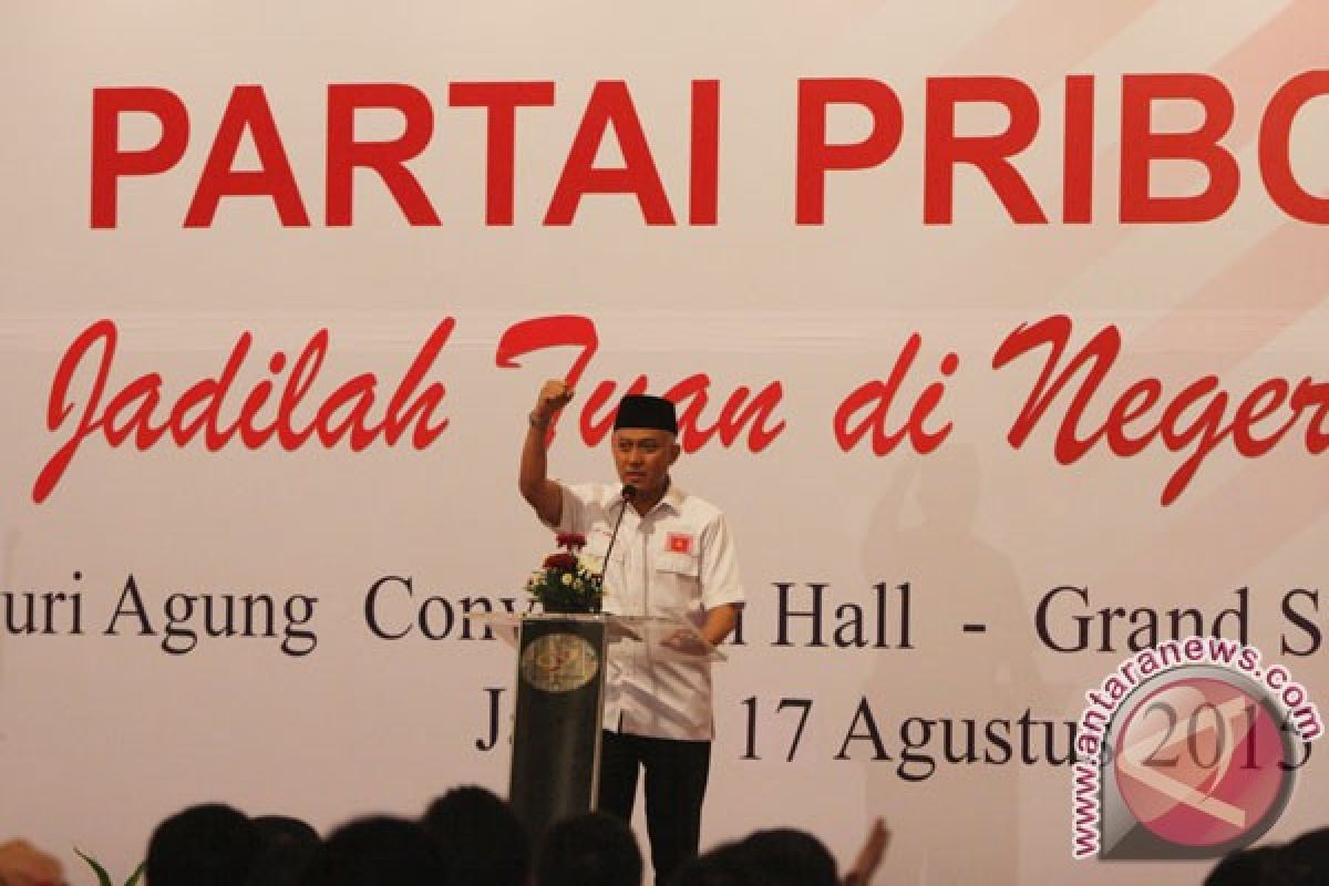 Deklarasi Partai Priboemi - ANTARA News
