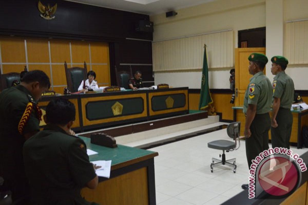 Sidang Pembunuhan TNI - ANTARA News Jawa Timur