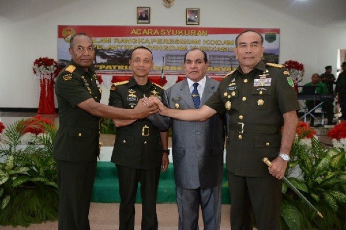 Kasad resmikan Markas Kodam XVIII/Kasuari di Manokwari - ANTARA News Papua