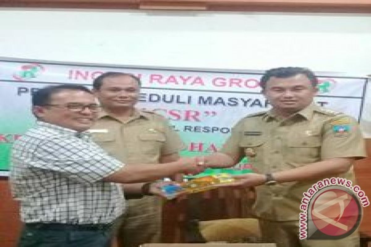 PT Incasi Raya Group Salurkan CSR ke Pemda - ANTARA Sumbar