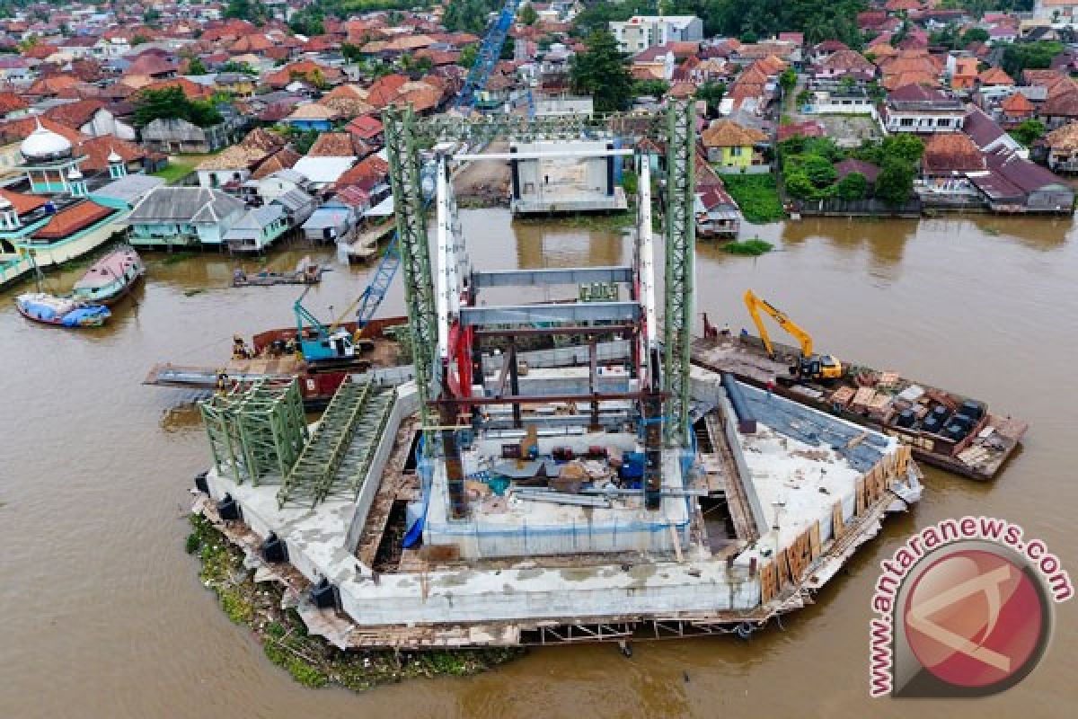 Pembangunan Jembatan Musi VI - ANTARA News