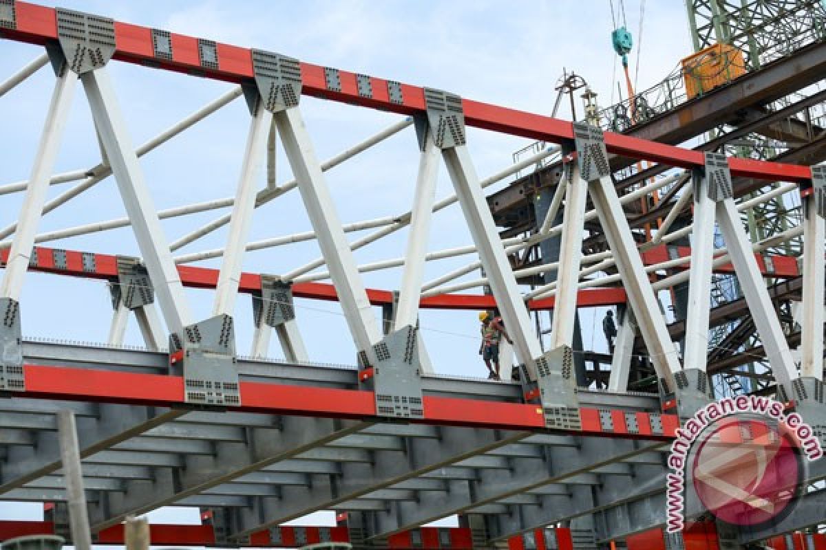 Pembangunan Jembatan Musi VI - ANTARA News