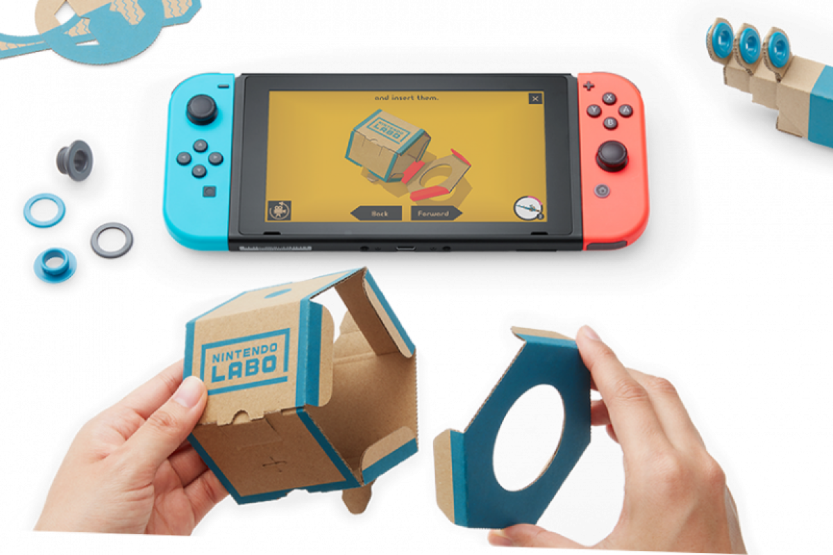Nintendo perluas permainan Switch dengan kardus Labo - ANTARA News