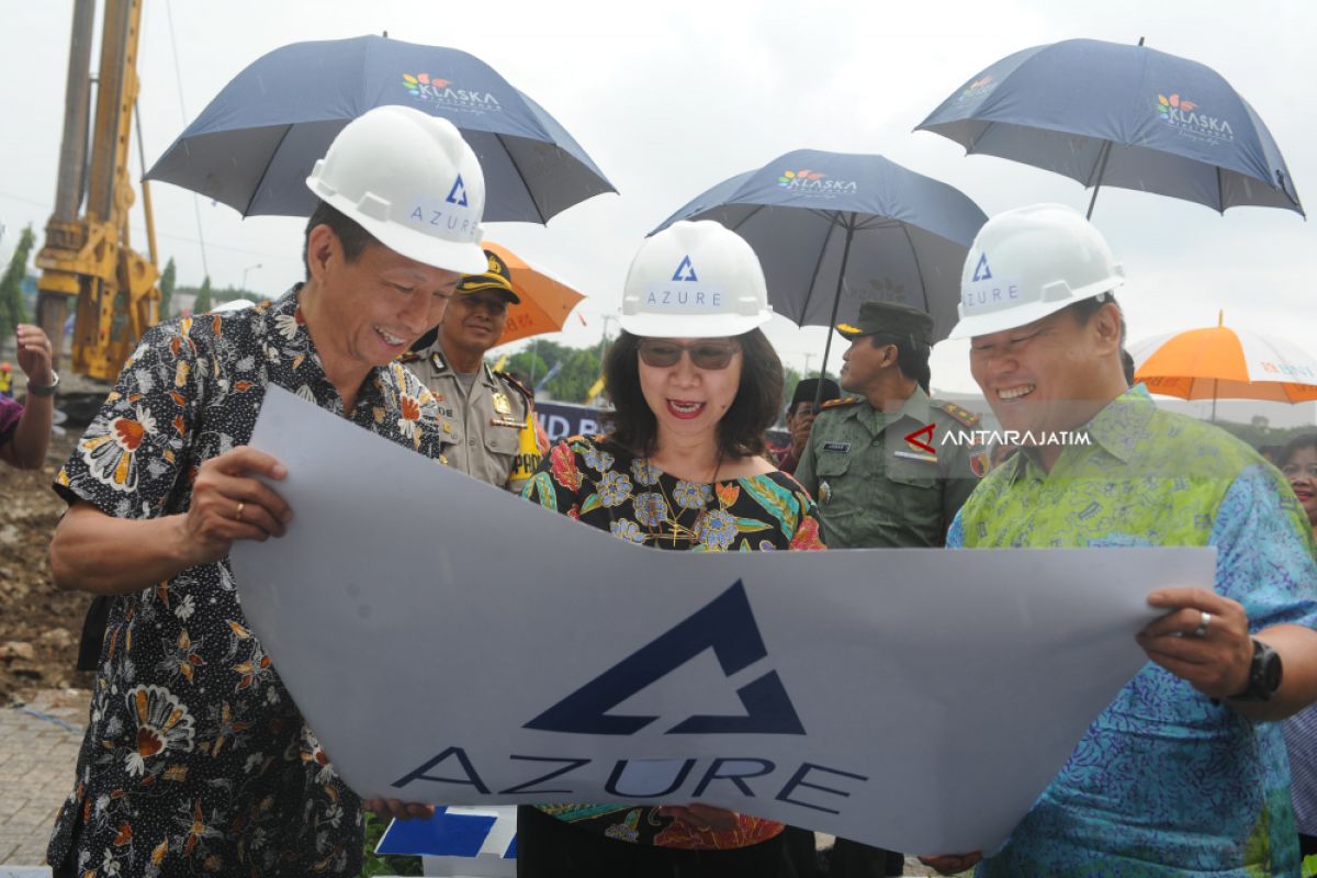 Groundbreaking Tower Azure - ANTARA News Jawa Timur