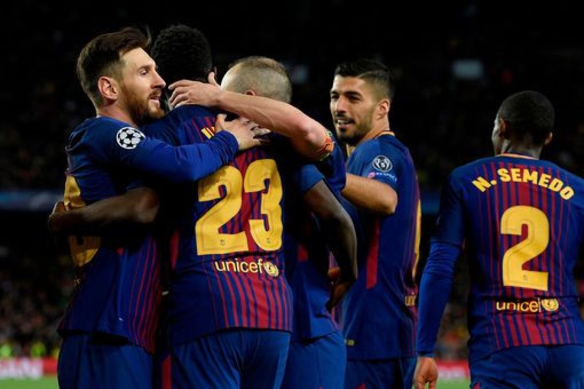 Peluang Barcelona di Champions Terbuka Lebar - ANTARA News Gorontalo