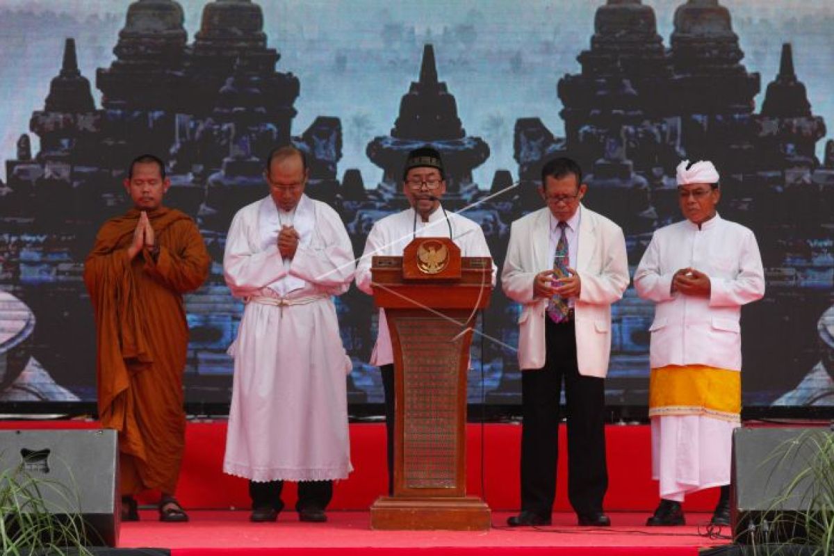 Doa Lintas Agama Untuk Nkri Antara News Bali