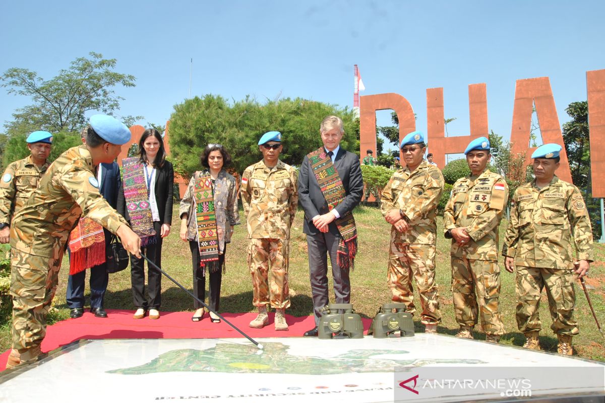 Utusan Sekjen PBB kunjungi PMPP TNI Sentul - ANTARA News