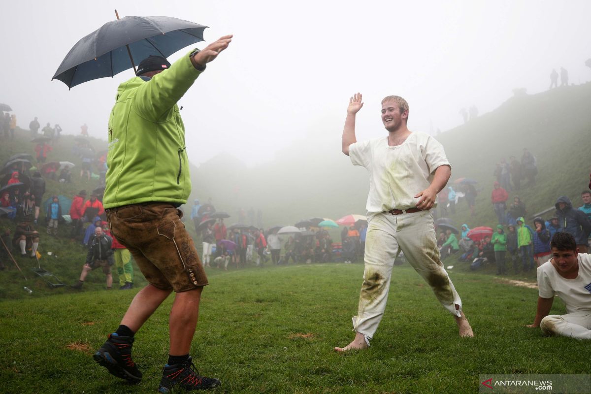 Mengenal gulat tradisional bangsa Celtic - ANTARA News