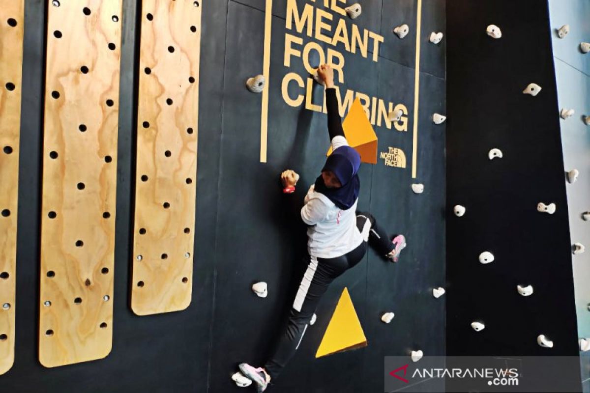 Puji Lestari ingin populerkan panjat tebing lewat global climbing day ...