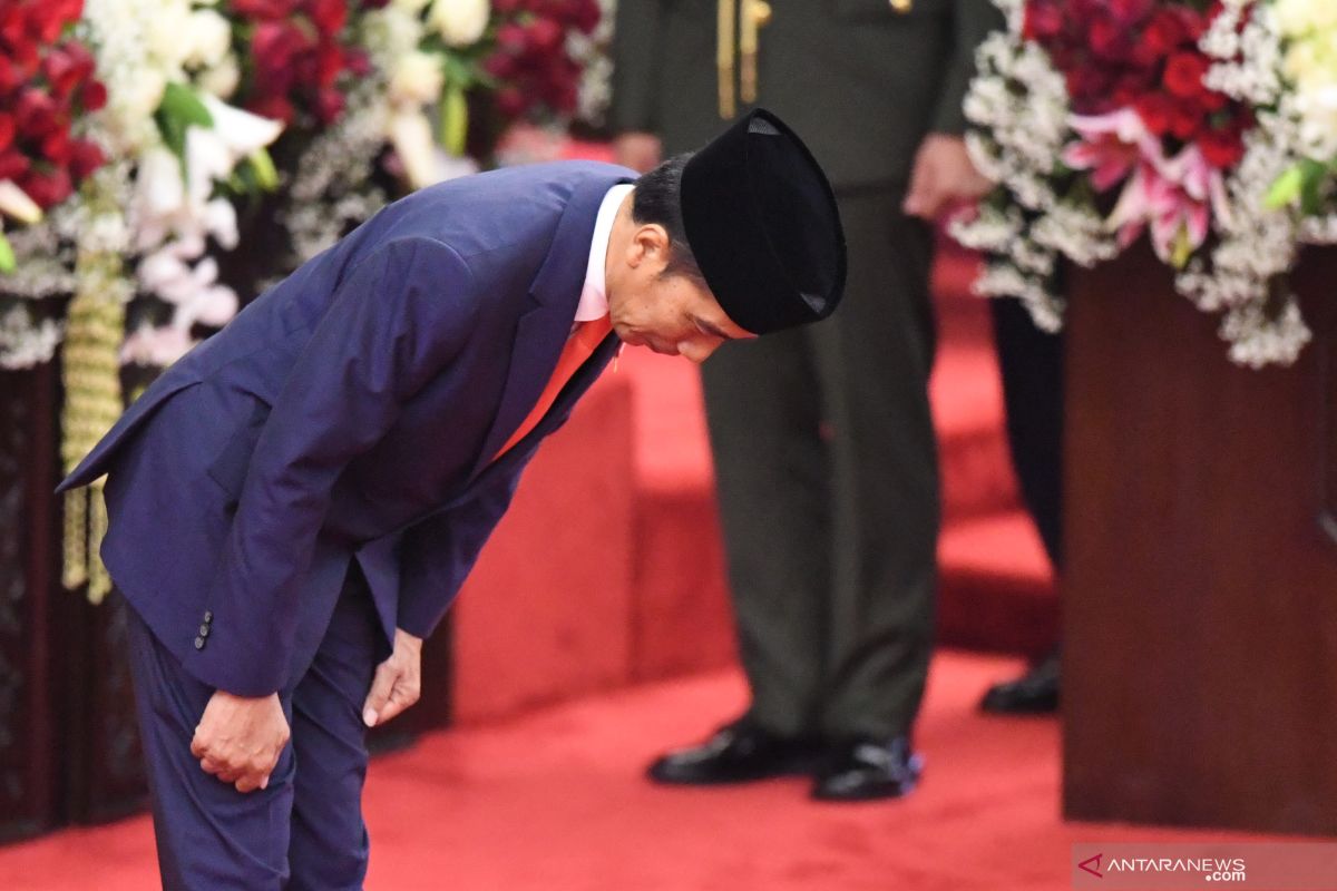 Pidato awal masa jabatan presiden Jokowi - ANTARA News