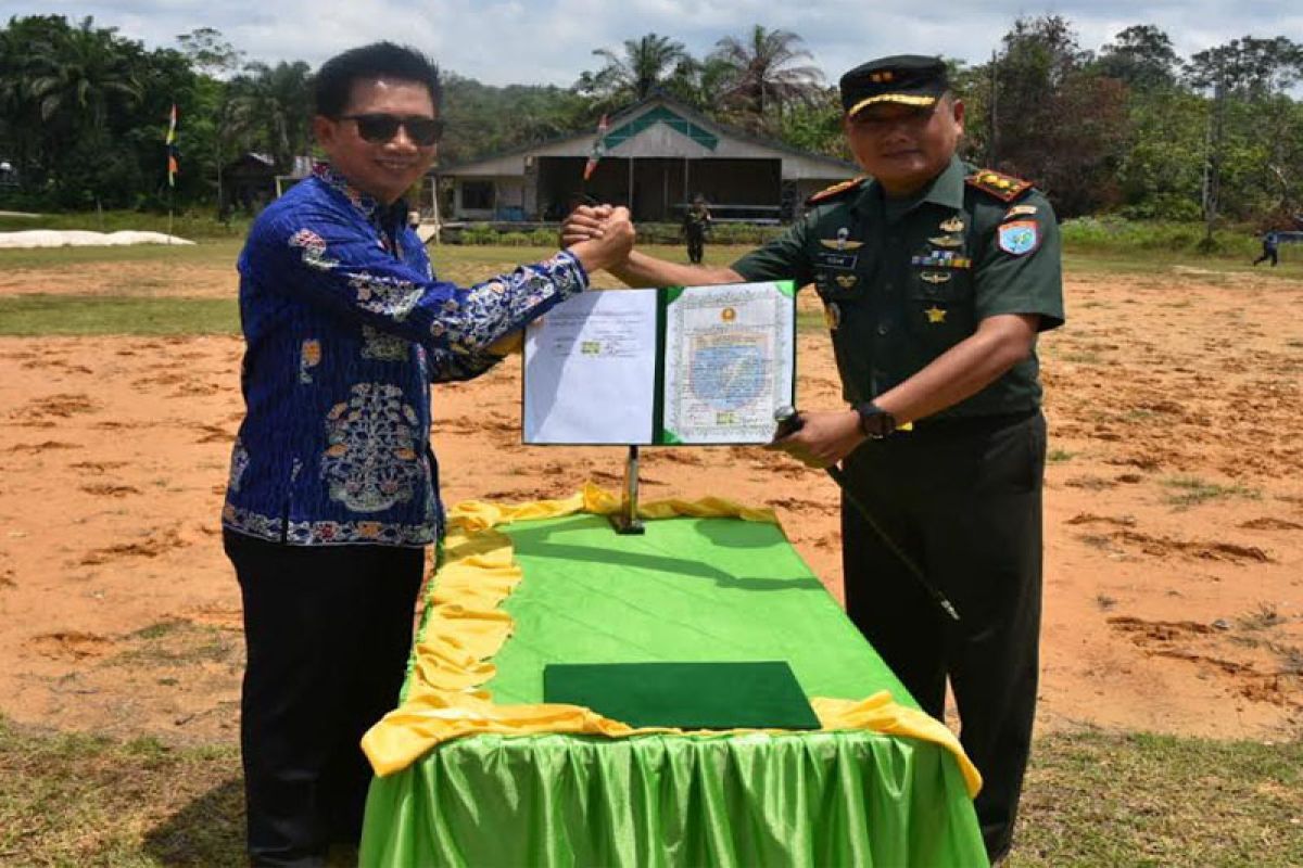 TMMD selesaikan pembukaan Jalan Muara Bakah - Mukut - ANTARA News Kalteng
