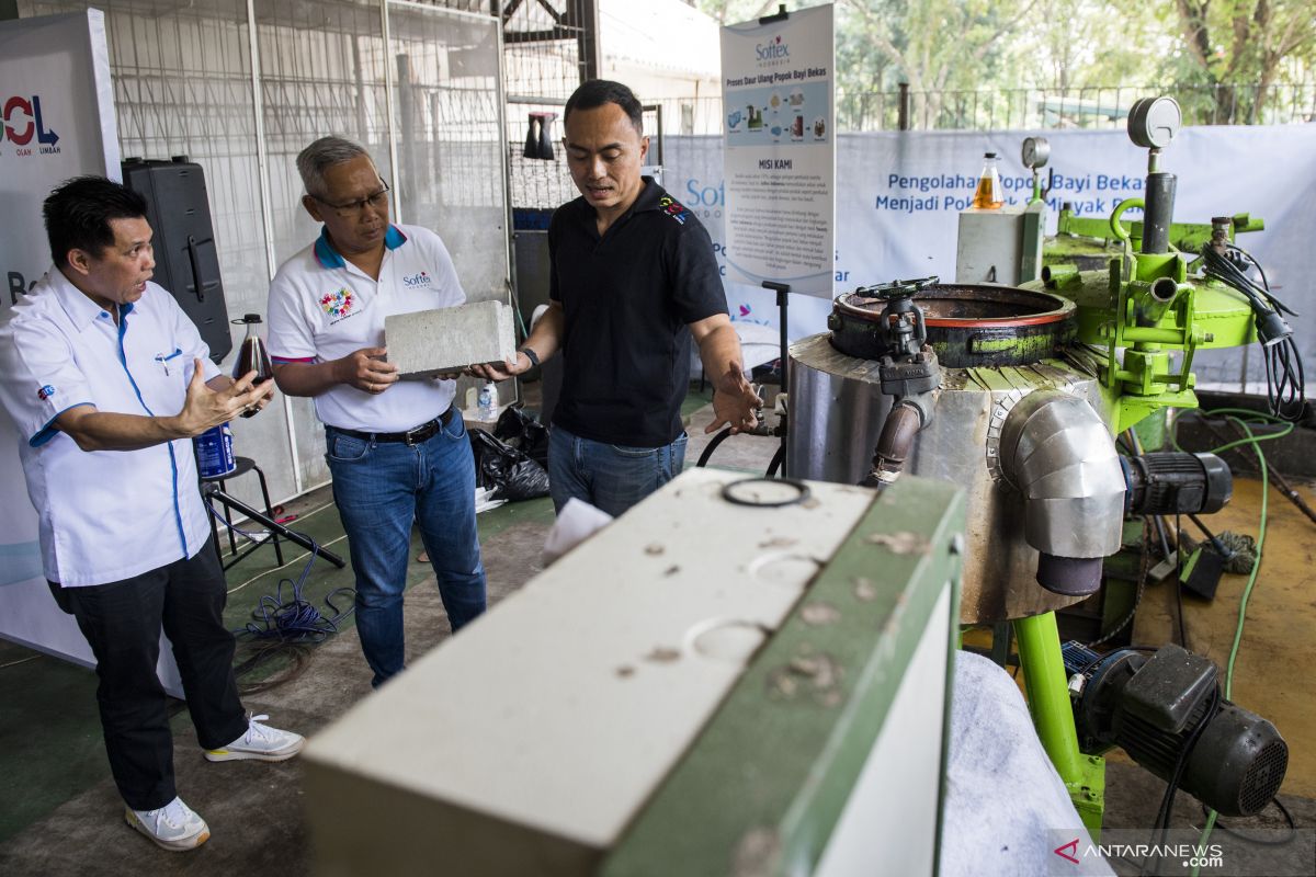 Daur ulang popok bekas pakai - ANTARA News