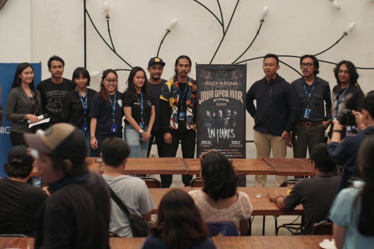 Java Open Air hadirkan band In Flames - ANTARA News Yogyakarta - Berita Terkini Yogyakarta
