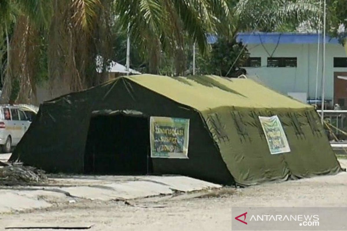 RSUD A.W.Syahranie siapkan tenda antisipasi lonjakan pasien corona ... RSUD A.W.Syahranie siapkan tenda antisipasi lonjakan pasien corona ...
