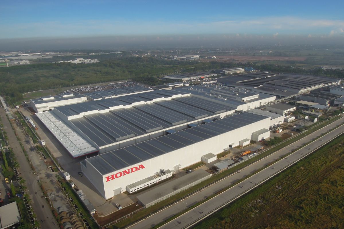 Honda mobil tangguhkan produksi pabrik selama 14 hari
