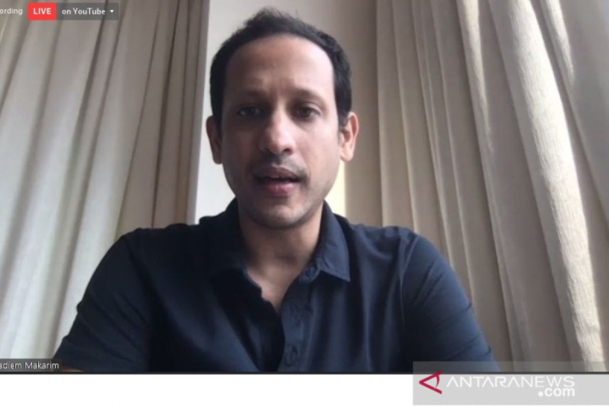 Mendikbud Nadiem Makarim luncurkan program "Belajar dari Rumah" - ANTARA News Papua