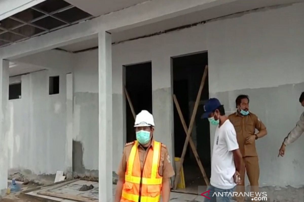 Pembangunan ruang isolasi COVID-19 ditargetkan selesai pada Juni ...