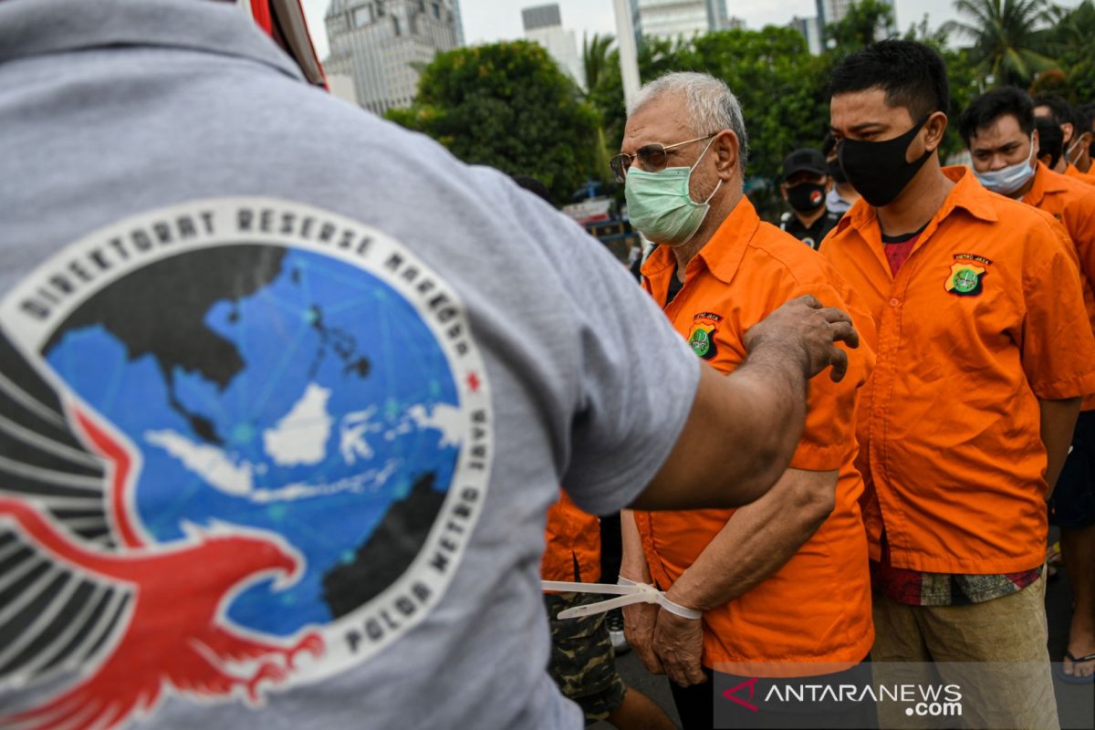 Pemusnahan barang bukti narkoba - ANTARA News