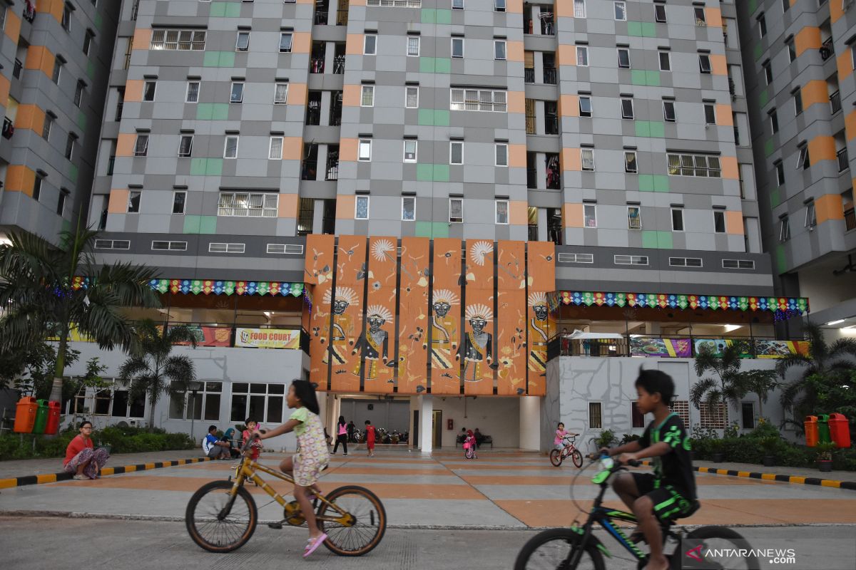 Pembangunan tiga dari 10 rusunawa di DKI sudah lebih 70 persen - ANTARA ...