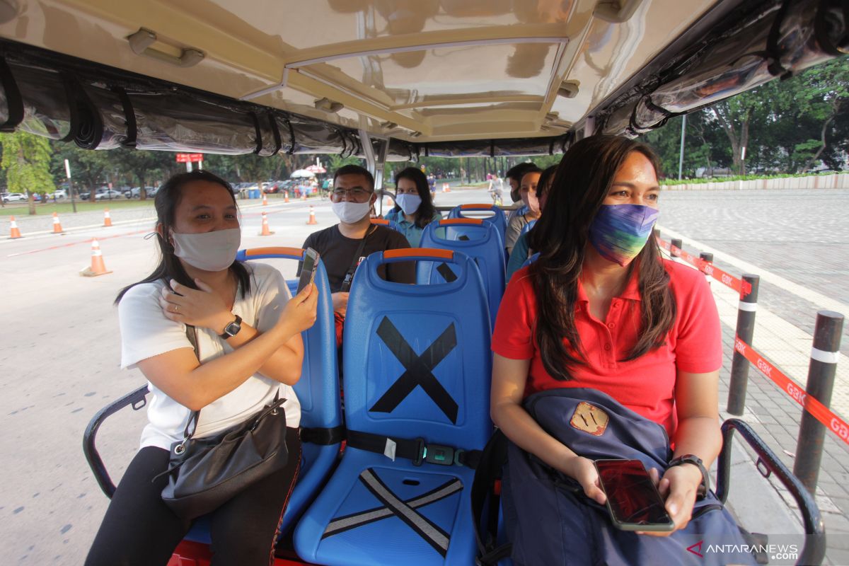Layanan shuttle bus gratis di kawasan GBK - ANTARA News