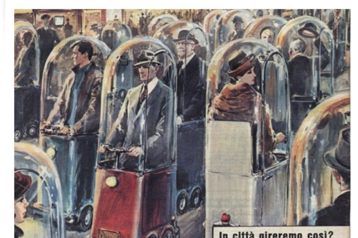 Cek Fakta: Majalah Italia pada 1962 telah memprediksi kehidupan saat ...