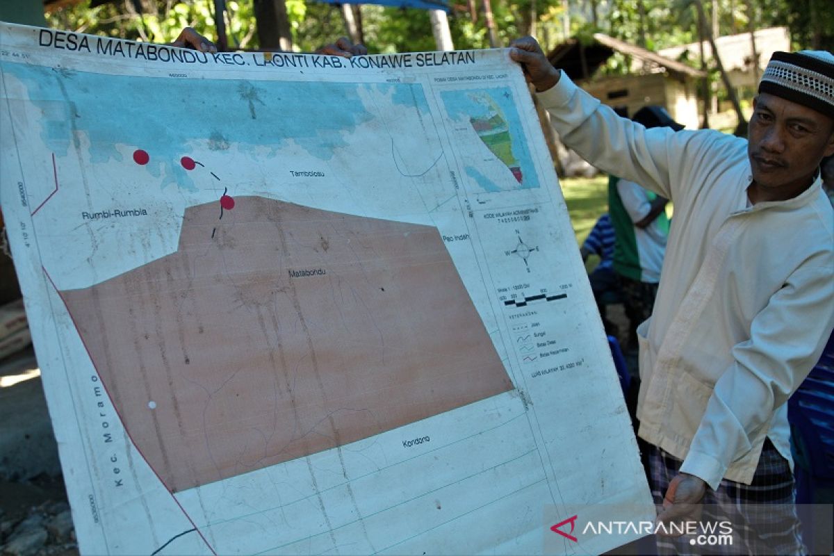 DESA HILANG DI KONAWE SELATAN - ANTARA News Sulawesi Tenggara