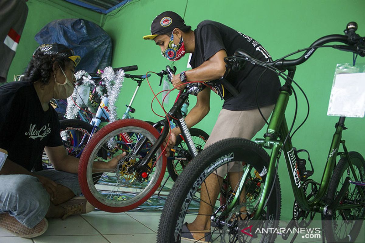 Kontes modifikasi sepeda mini - ANTARA News Jawa Barat