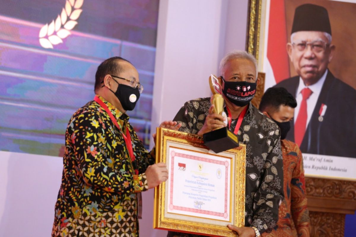 Sleman raih penghargaan pengelola pengaduan pelayanan publik terbaik - ANTARA News