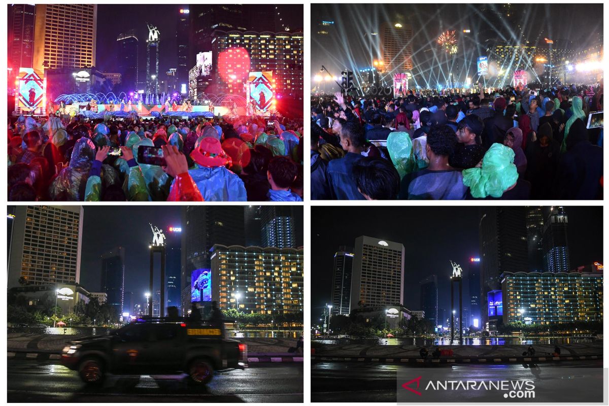 Suasana malam pergantian tahun di Jakarta dulu dan sekarang - ANTARA News