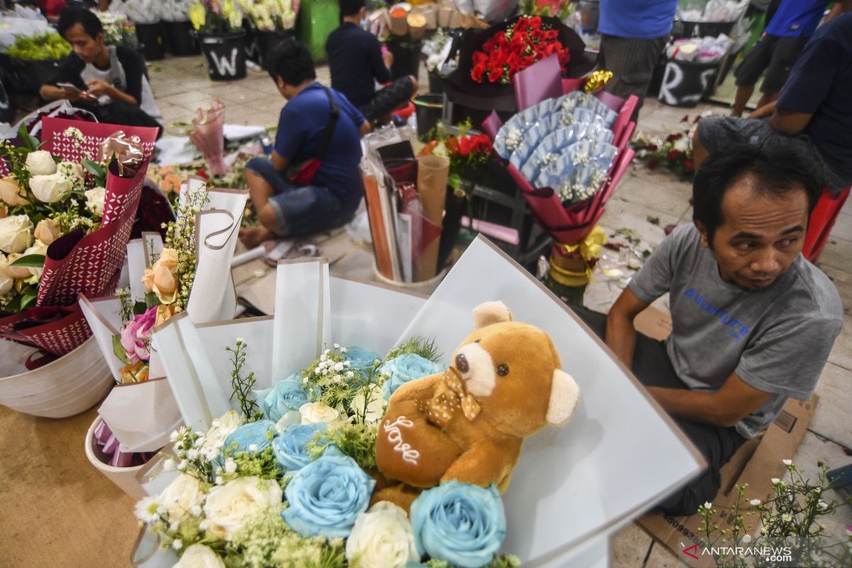 Penjualan bunga di Pasar Rawa Belong menurun - ANTARA News