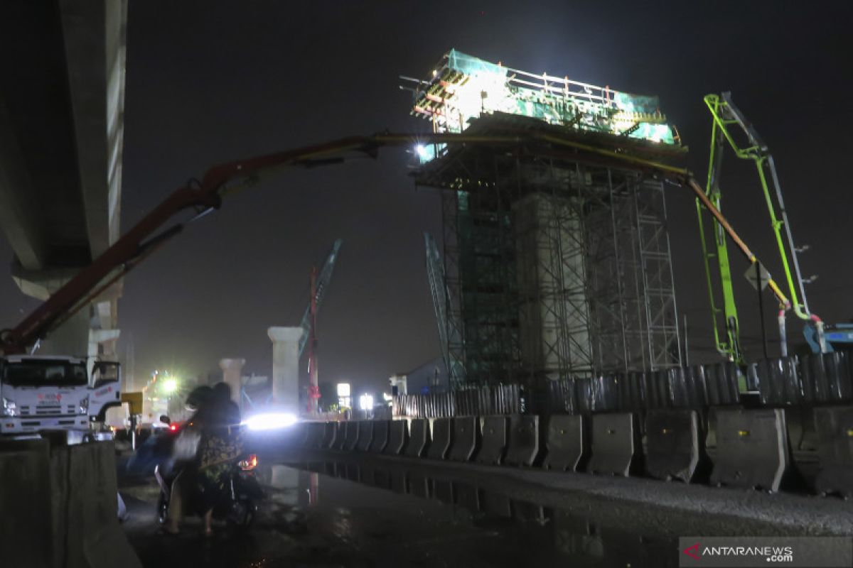 Progres pembangunan enam ruas tol dalam kota Jakarta - ANTARA News