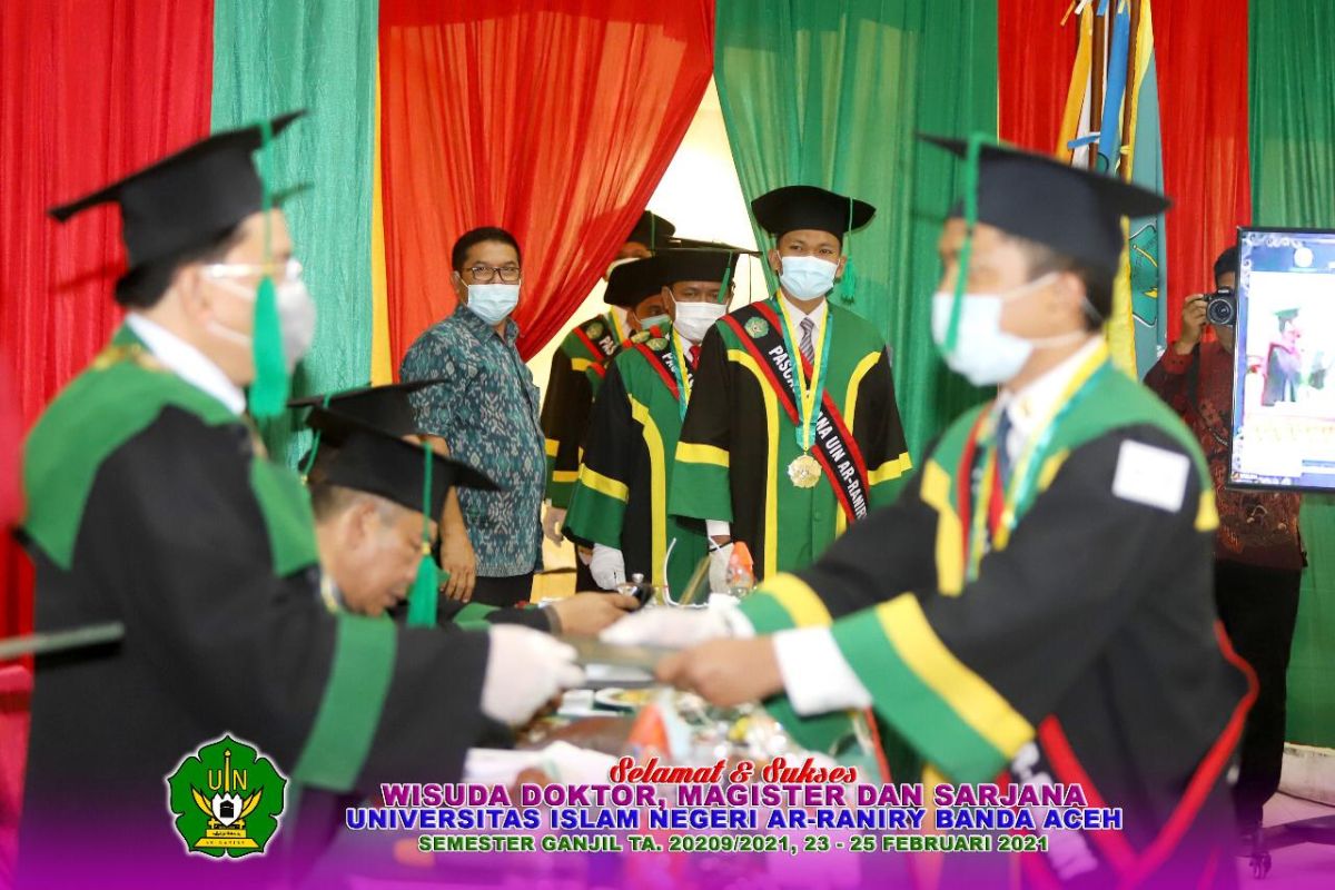 Wisuda 1.428 lulusan UIN Ar-Raniry, begini kata Rektor - ANTARA News Aceh