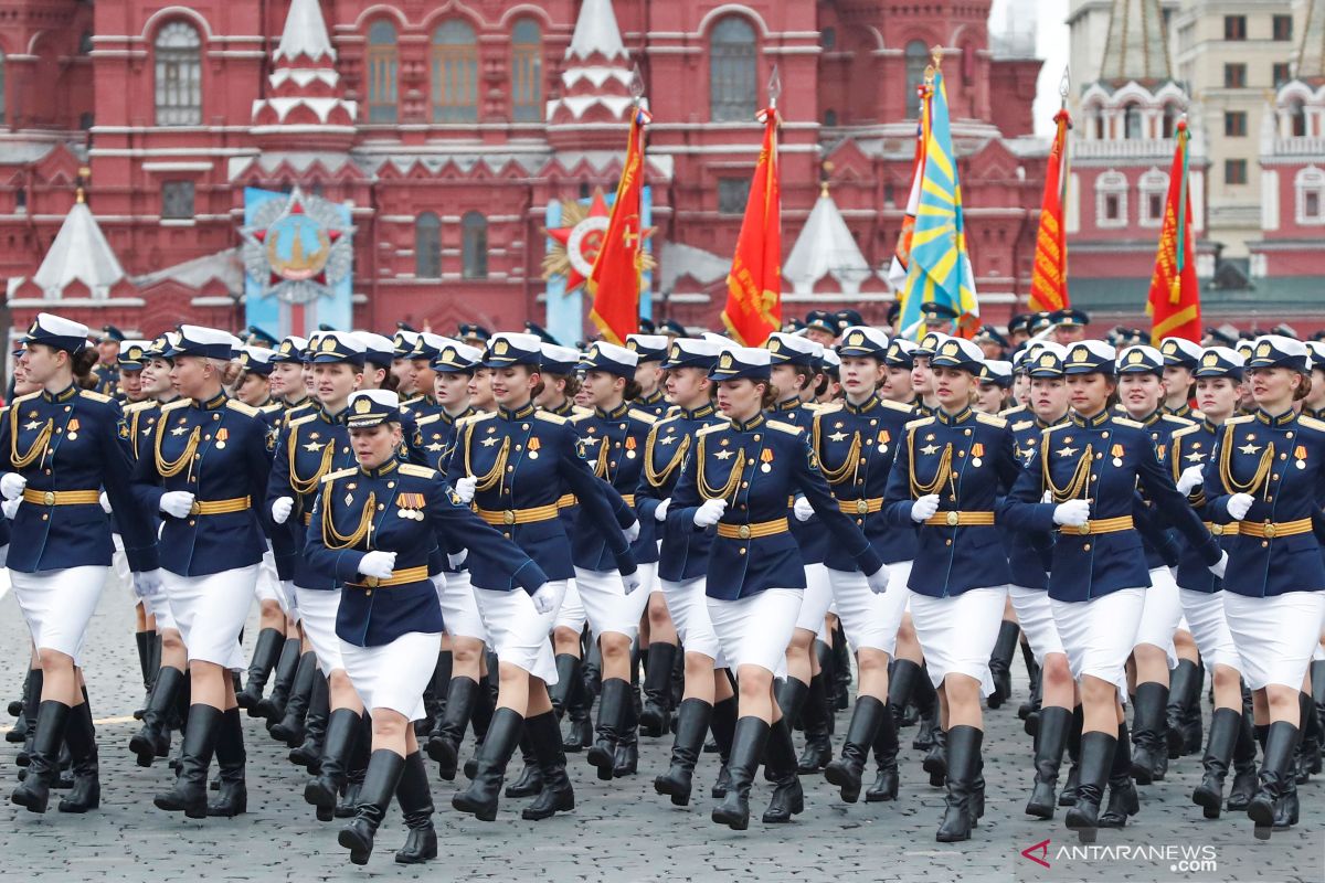 Parade Militer Hari Kemenangan Rusia - ANTARA News