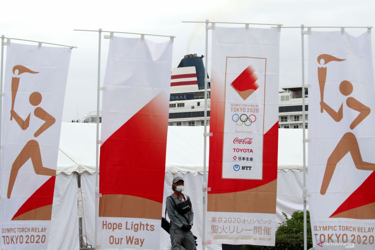 Estafet obor Olimpiade Tokyo 2020 - ANTARA News