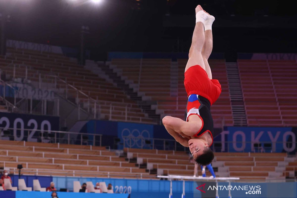 Sesi latihan Senam Artistik Olimpiade Tokyo 2020 - ANTARA News