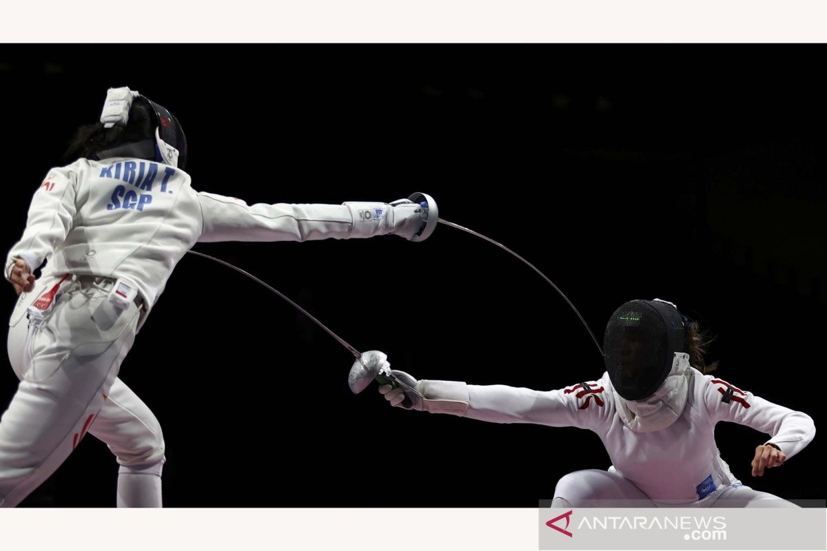 Olimpiade Tokyo: Pertandingan Anggar nomor Epee Perorangan Putri ...