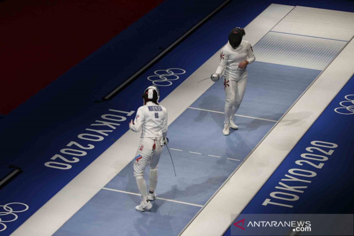 Olimpiade Tokyo: Pertandingan Anggar nomor Epee Perorangan Putri ...