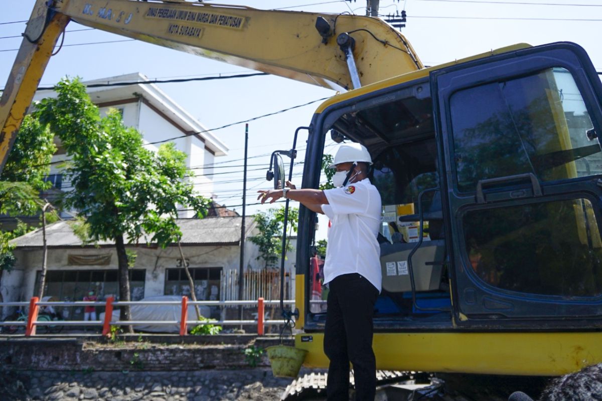 Normalisasi Sungai Kalimas Surabaya Dipercepat Jelang Musim Hujan