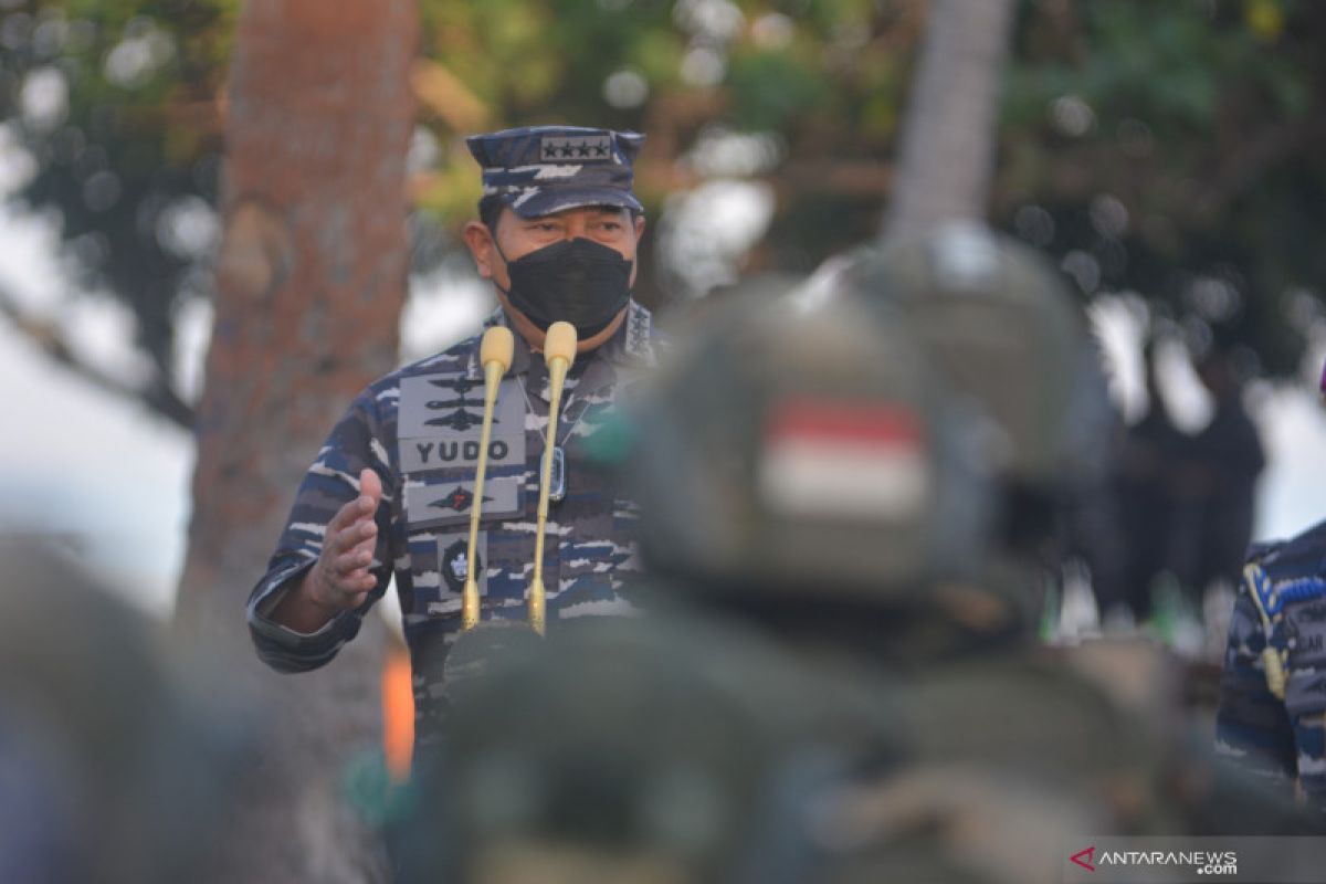 Latihan Operasi Dukungan Pasukan Khusus Gabungan TNI AL - ANTARA News