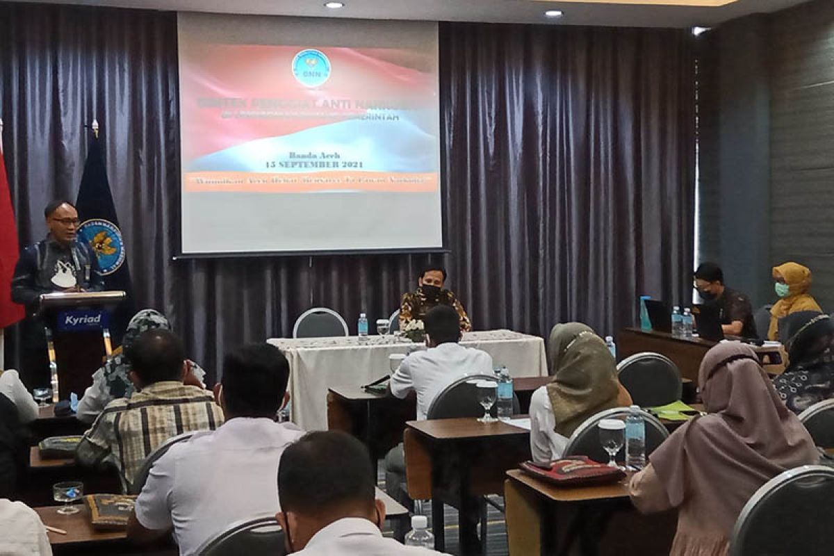 BNN Aceh sebut peredaran narkoba tidak berhenti meski pandemi - ANTARA ...