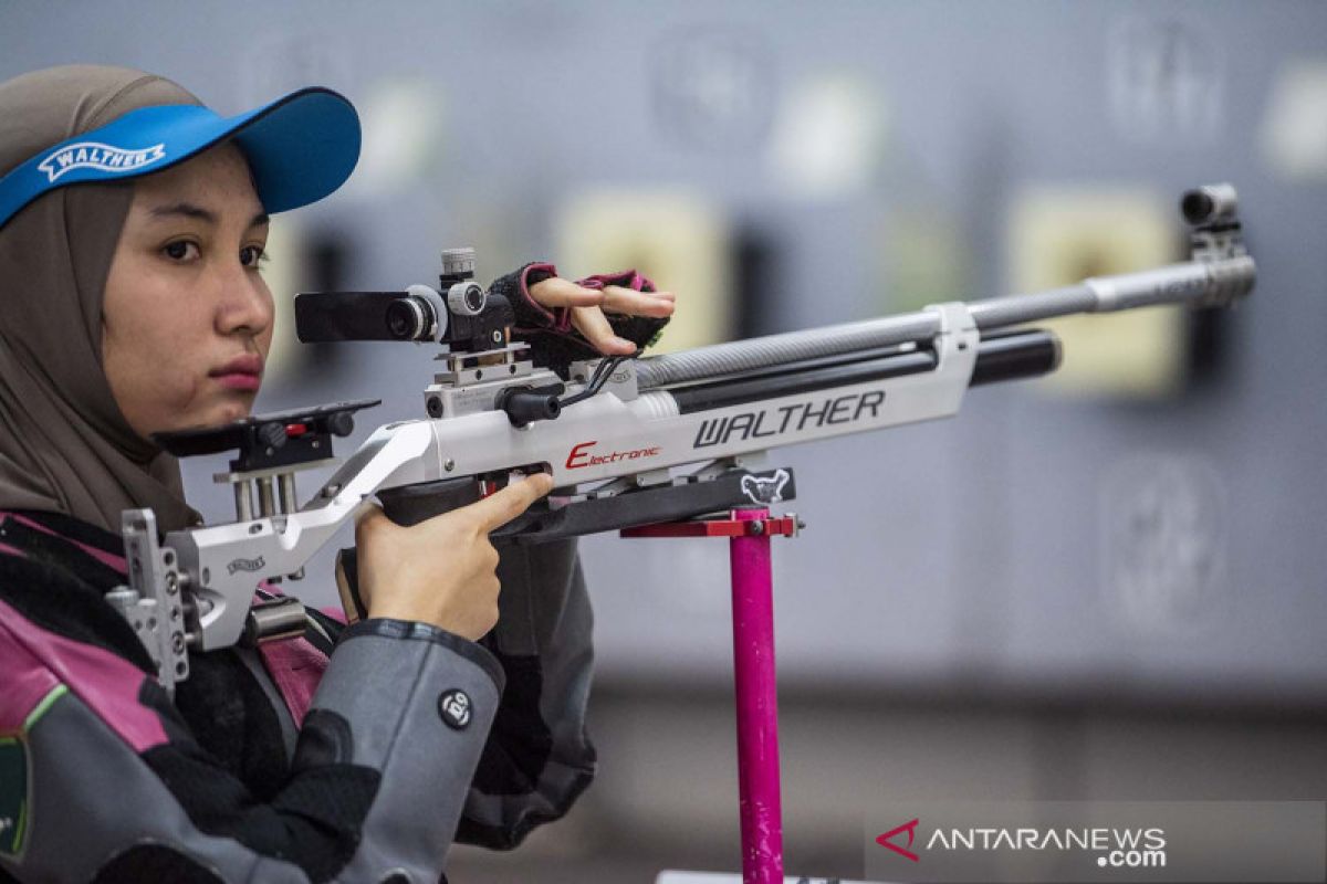 Latihan atlet menembak Jabar jelang PON Papua - ANTARA News
