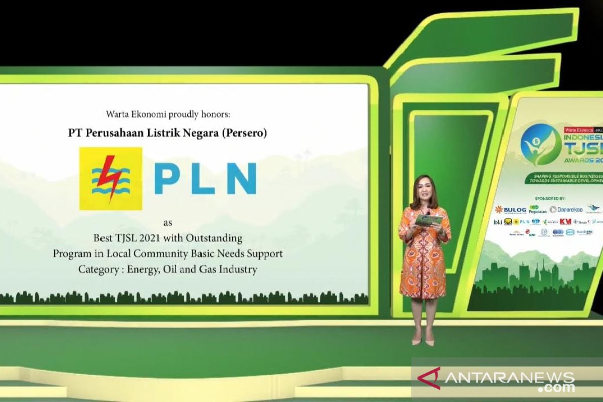 PLN Raih Penghargaan Best TJSL 2021 with Outstanding - ANTARA News Aceh PLN Raih Penghargaan Best TJSL 2021 with Outstanding - ANTARA News Aceh